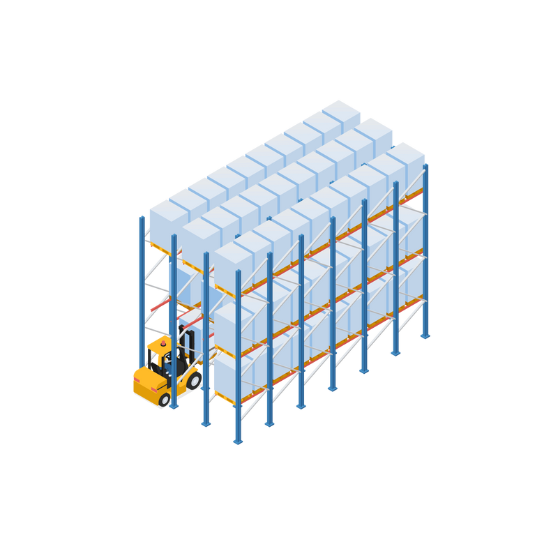 Logistics Storage – Drive in Racking System | MM Solutions